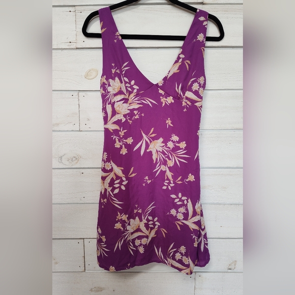 Rolla Coster | Dresses | Rolla Coster Magenta Floral Dress | Poshmark